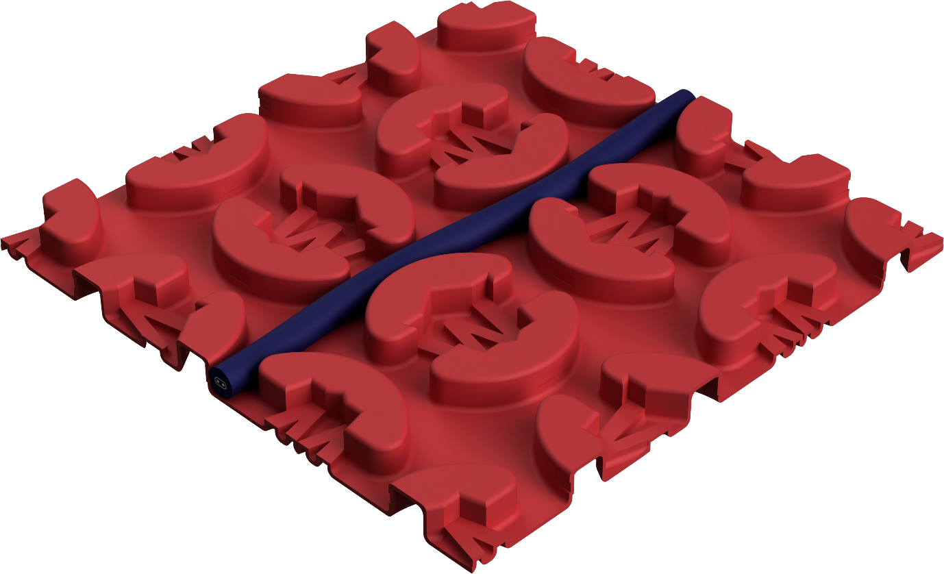 Can the cable be installed at 2 peg spacing? | Warmupedia